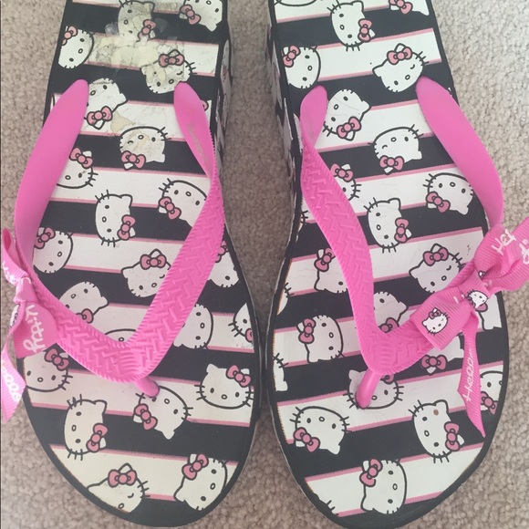 Sanrio | Shoes | Hello Kitty Platform Slippers | Poshmark